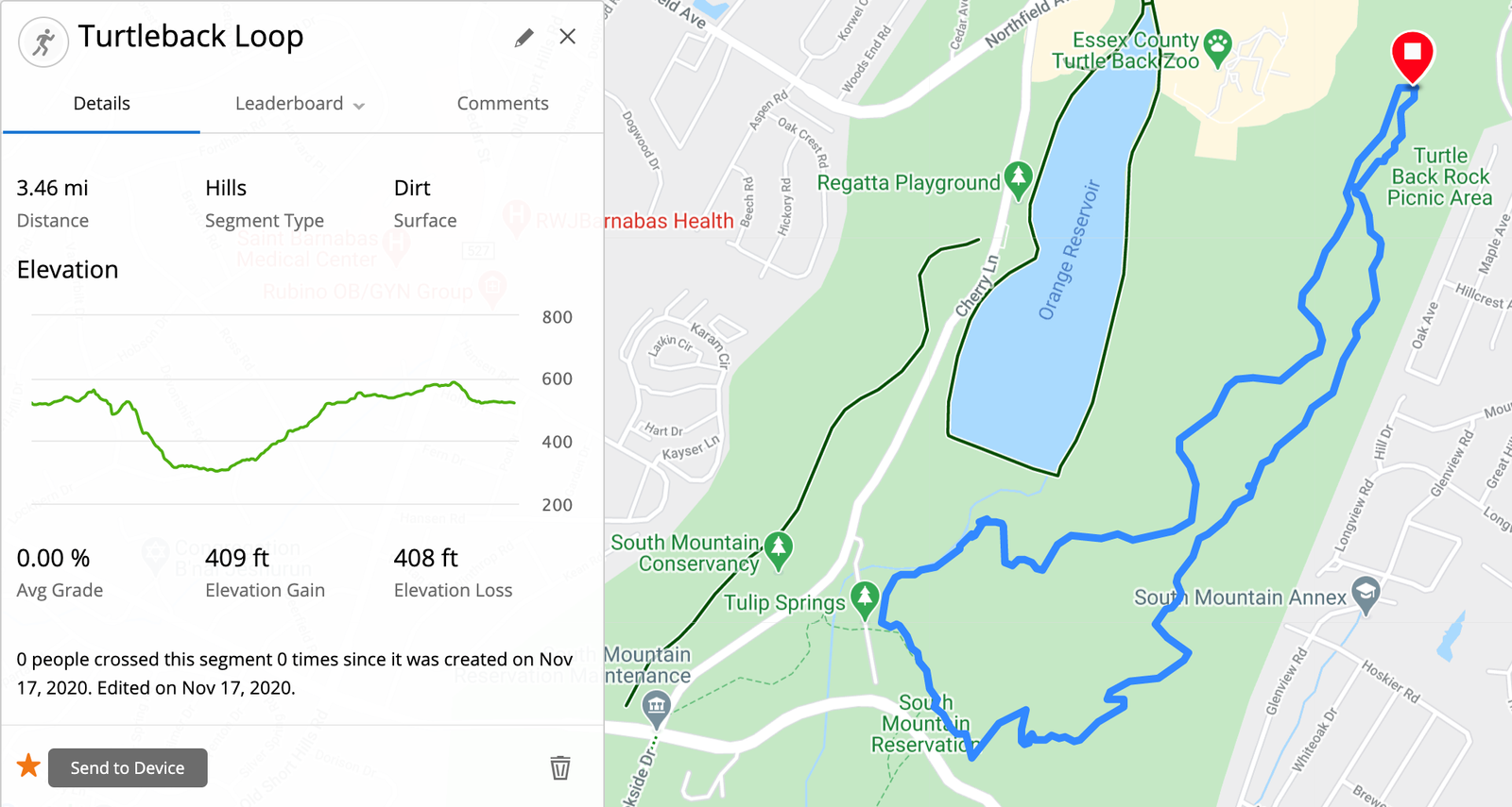 Turtleback Loop Trail at South Mountain Reservation - Running with Rock