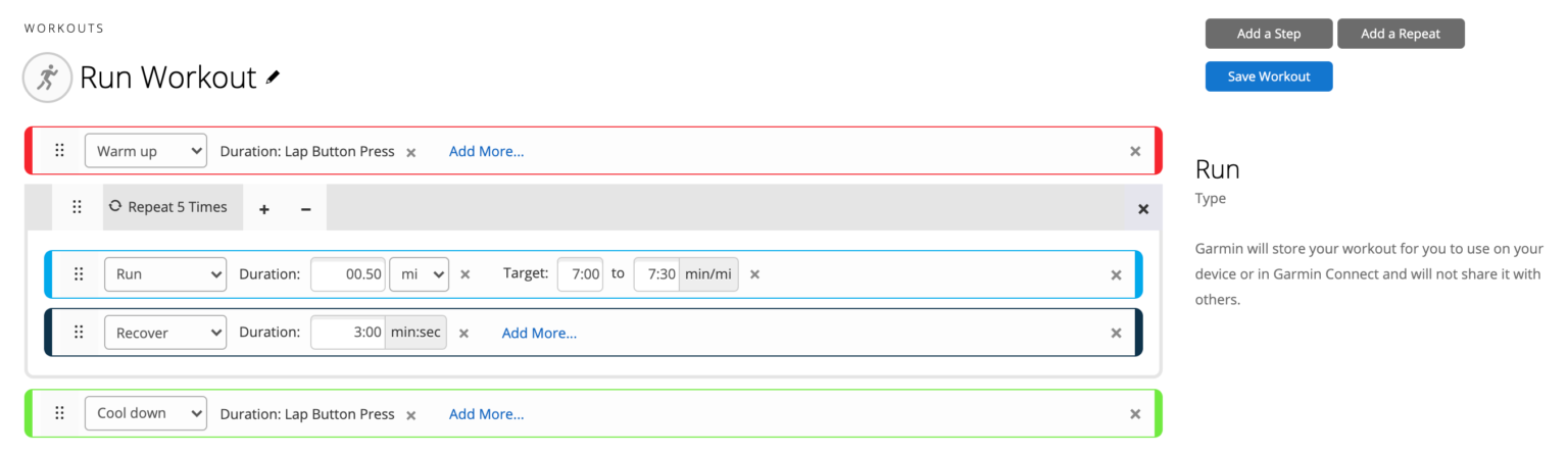 How to Create a Custom Workout For Your Garmin Forerunner
